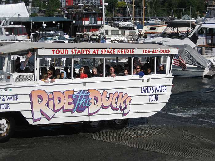 Life among the Tall Pines: Seattle Duck tour