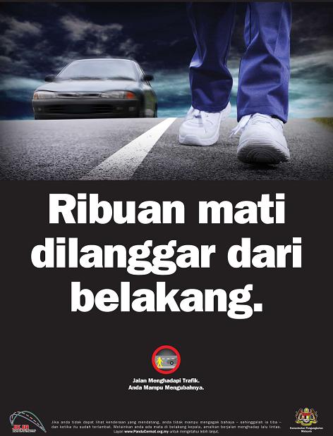 Jabatan Keselamatan Jalan Raya Sabah: Poster Kemalangan Di Jalan Raya