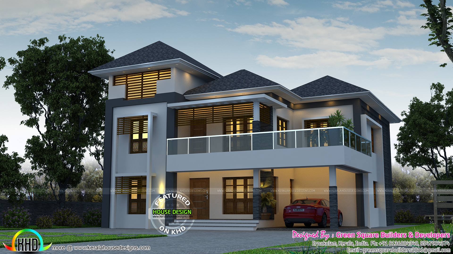 4 bedroom very beautiful home - Kerala Home Design and Floor Plans - 9K ...