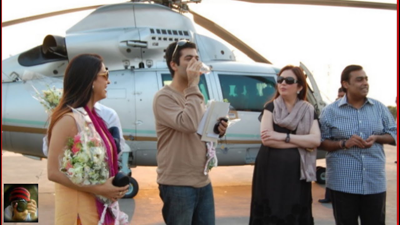 When this was the key to Ambani's special car, the helicopter came from ...