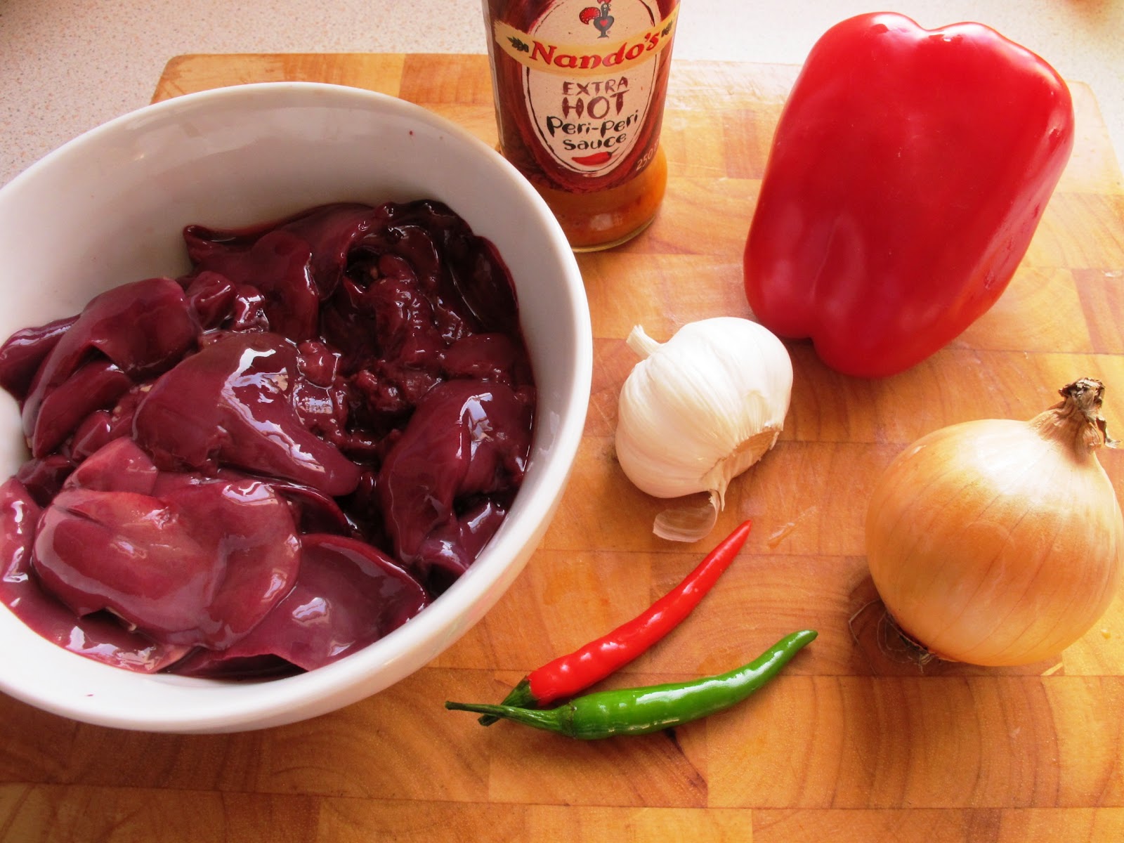Chilli Pepper Travels: Peri Peri Chicken Livers