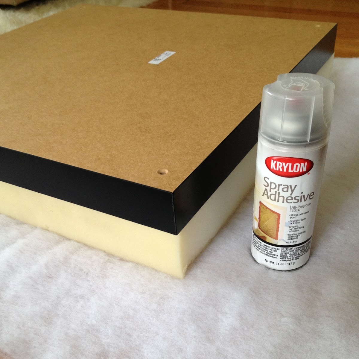 Turned to Design: Ikea Lack Side Tables Turned Ottomans