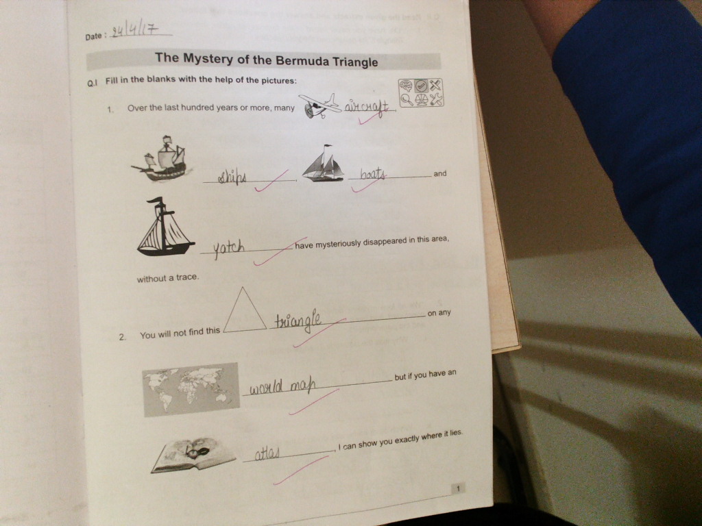 PIS VADODARA STD 7: Vagabond and The mystery of the Bermuda triangle