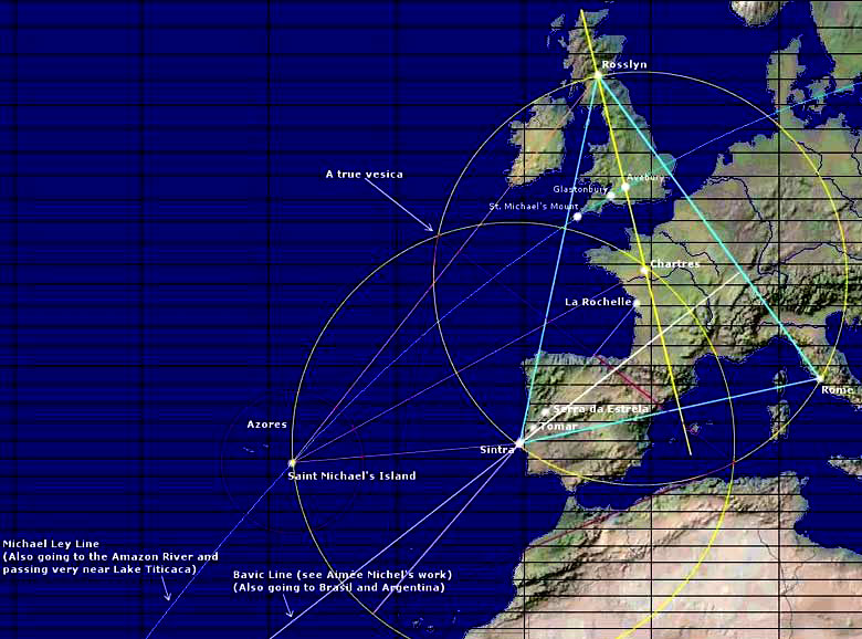 OltreCoscienza andrea nicola: Ley-lines