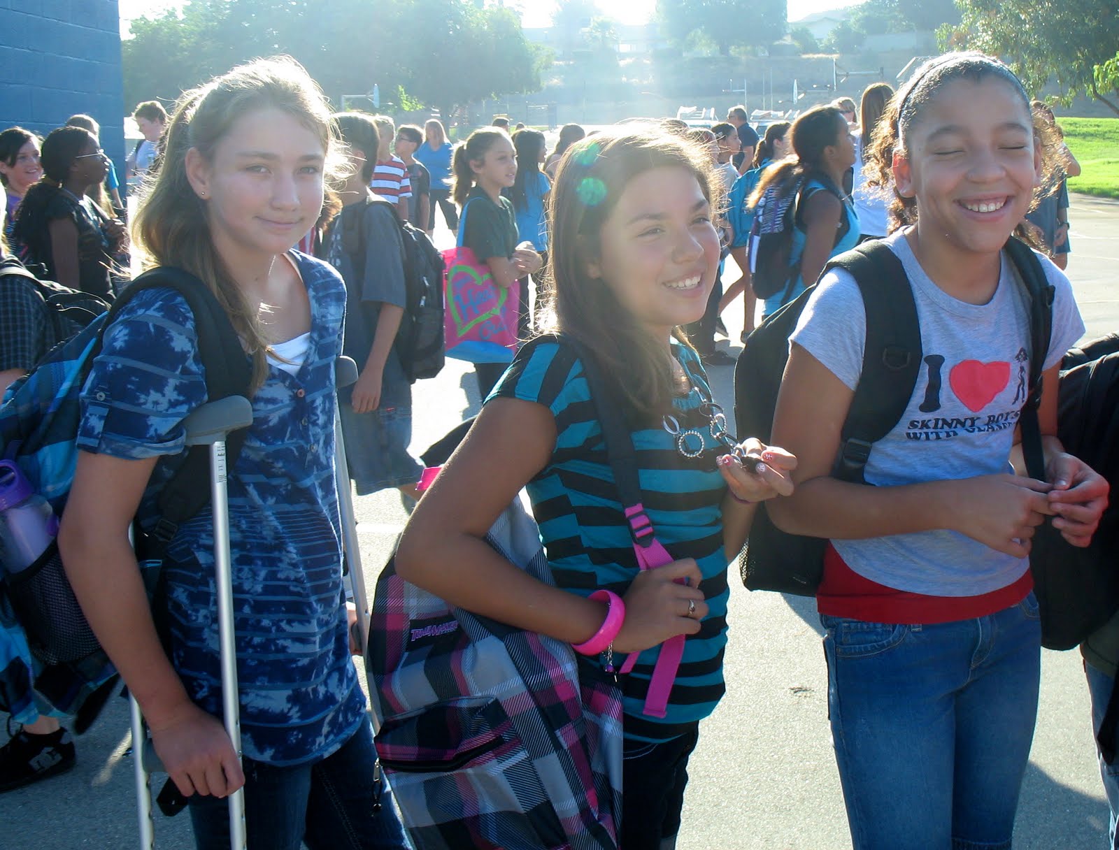 Hannah's Happenings: First Day of 6th Grade