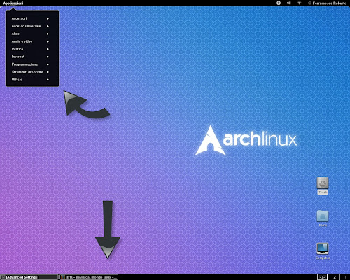 Customize the Gnome Shell and make it similar to Gnome 2 with a simple ...