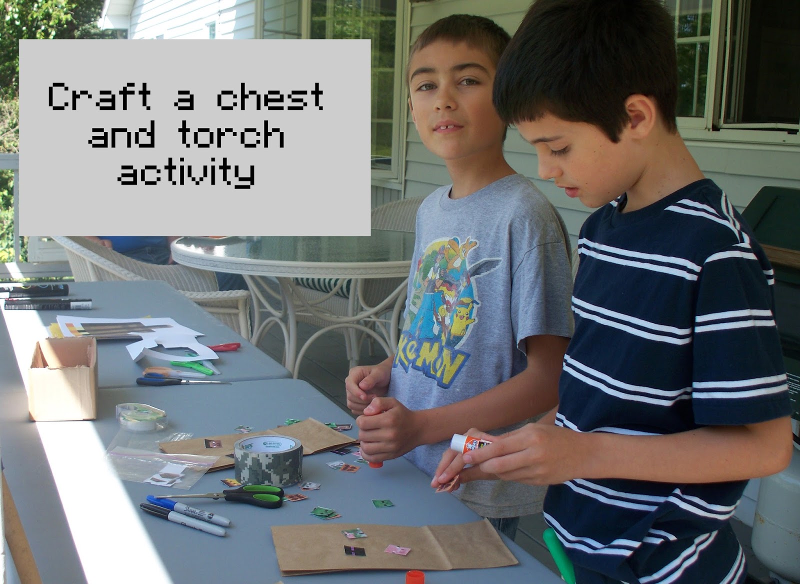 Make Do: Minecraft 8th Birthday Party