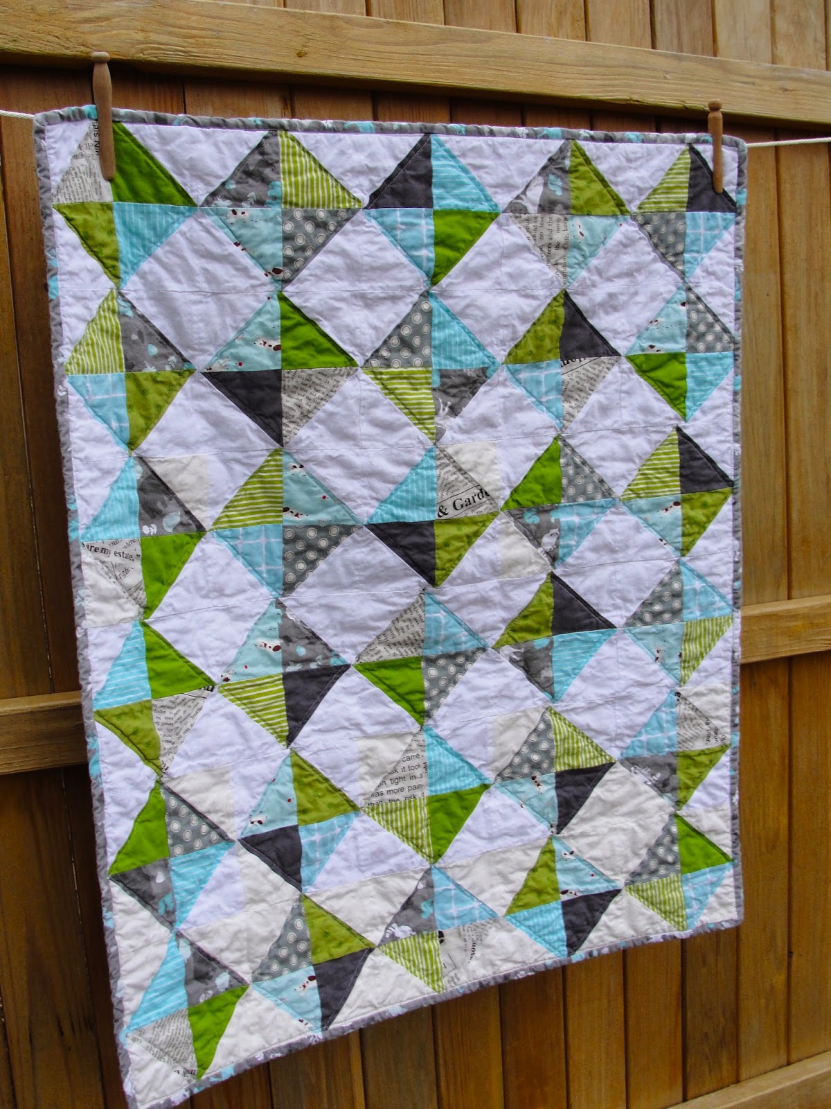 Hello Designs: Timmy's quilt