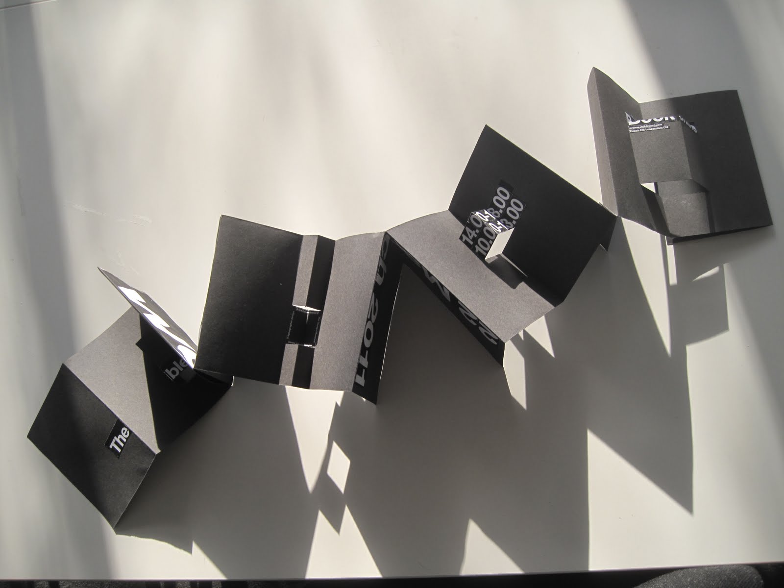 im having a reaction: Design Museum Conference: Fold Up Poster