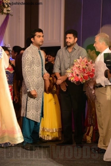 Simbu Sister Marriage Reception Stills | Veethi