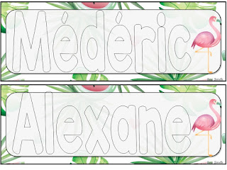 Les petits génies - Ressources pédagogiques: Décor de classe tropical