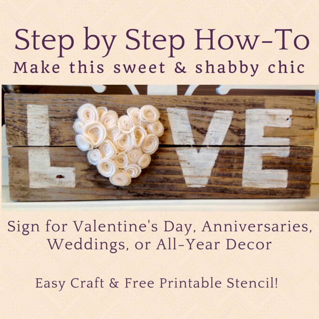 mimiberry creations: Love Sign Craft How-To