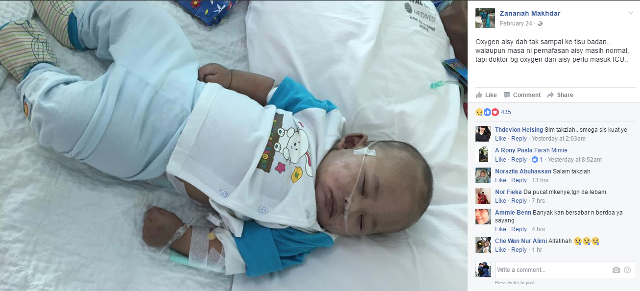(ViraL) Bayi 5 Bulan Meninggal Dunia Hidap Denggi Berdarah, Ibu Kongsi ...