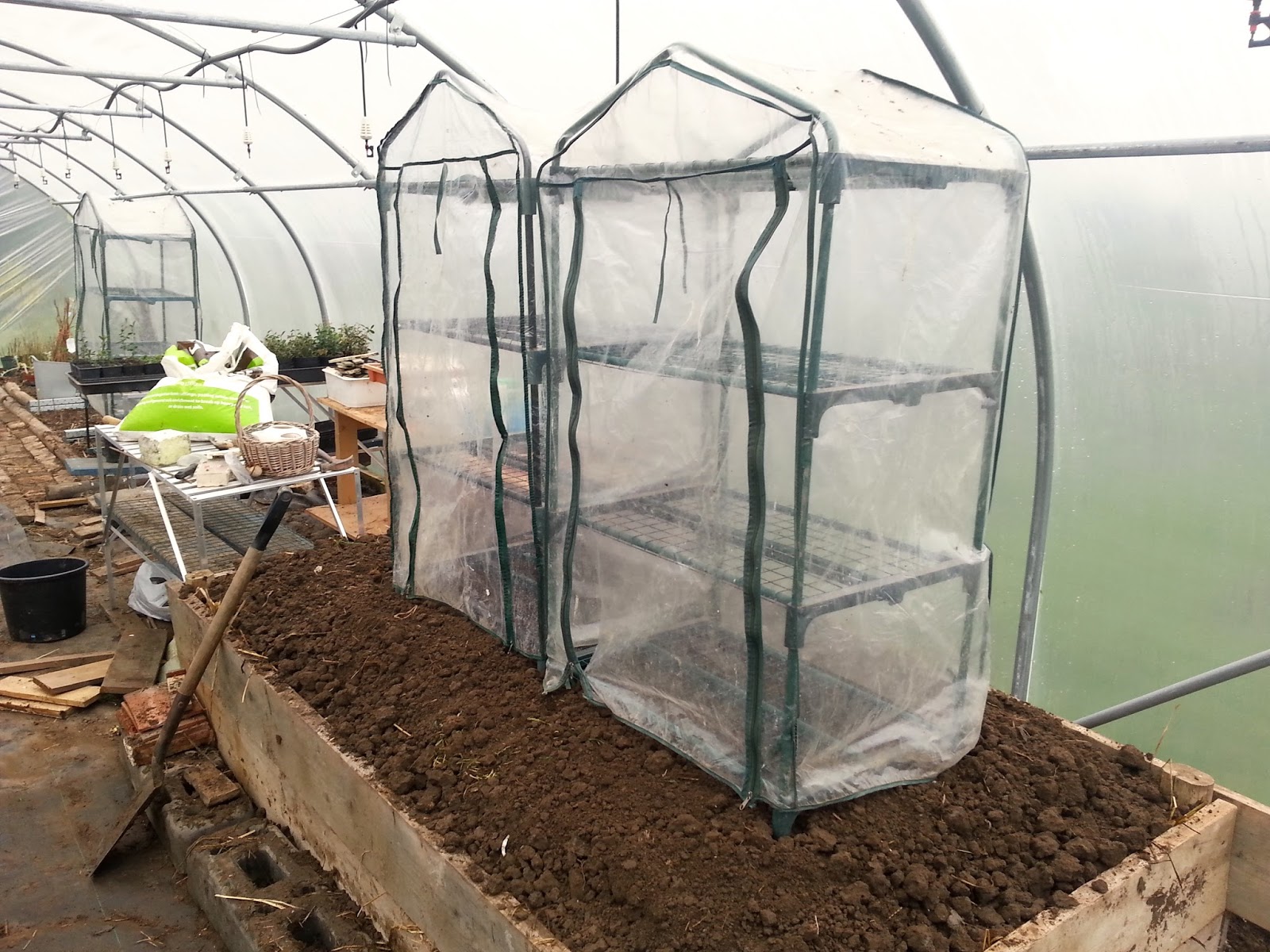 Tales from Swallow Farm: Polytunnel Re-design