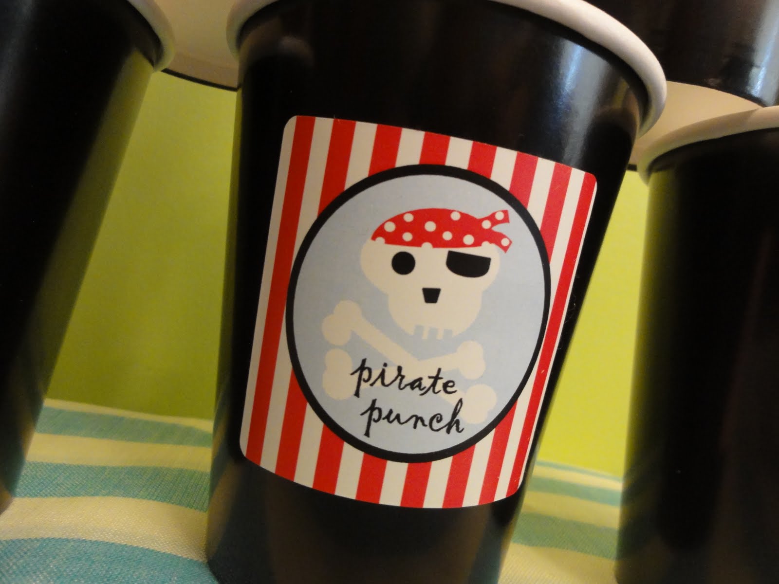 Oh Pickles: Pirate Party- Drinks