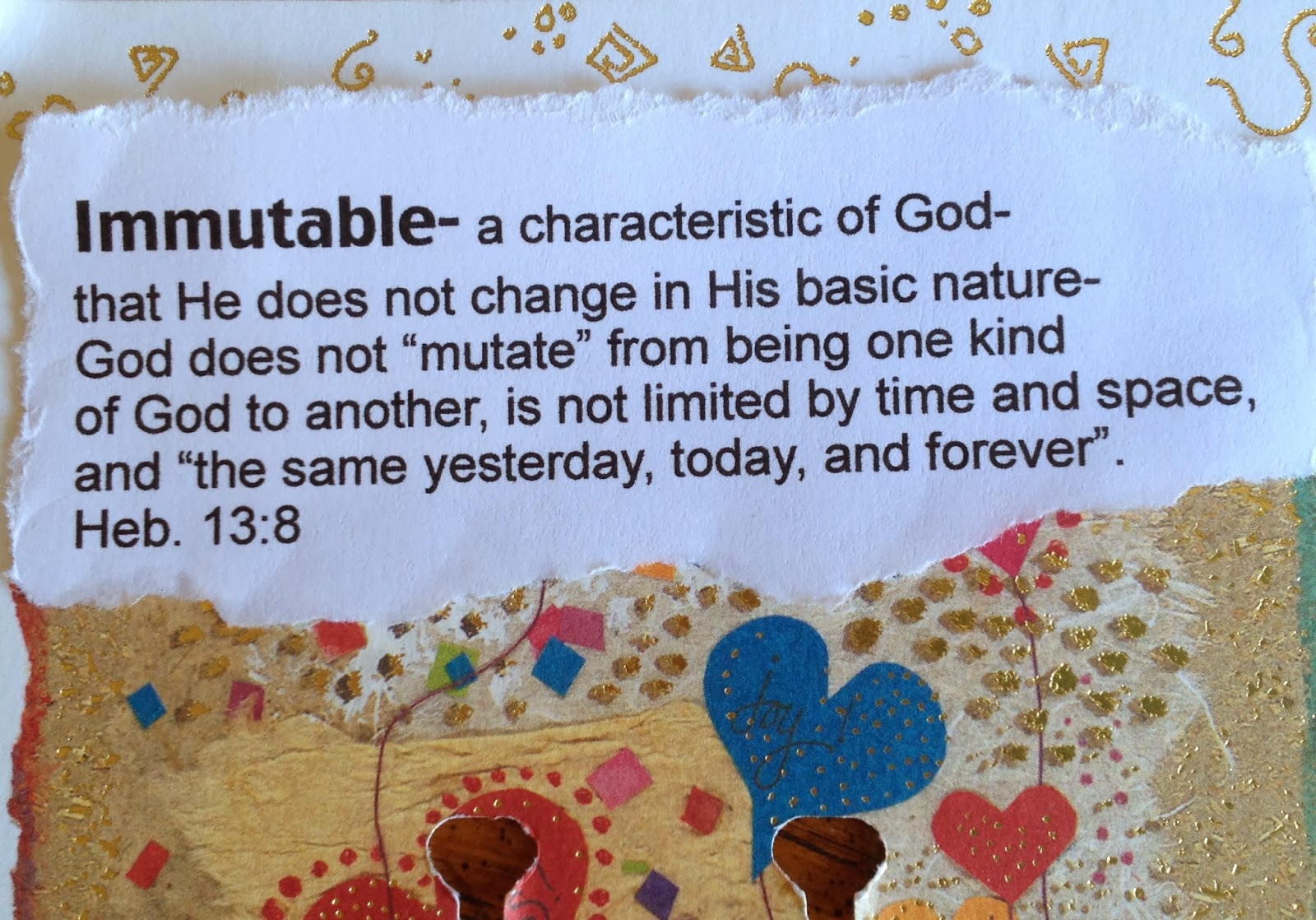 Vintage Grace: An Immutable God brings HOPE