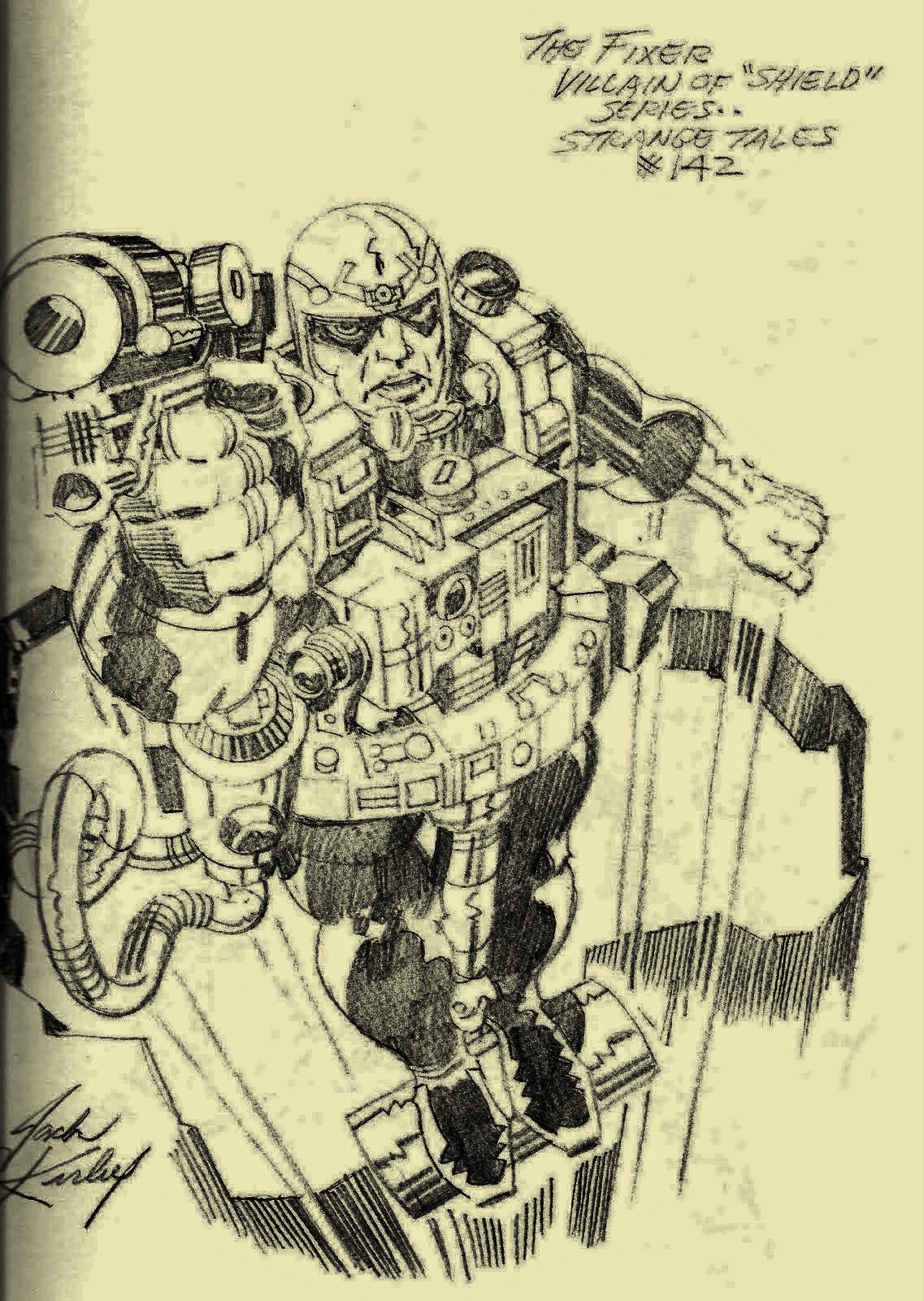 Cap'n's Comics: The Fixer by Jack Kirby