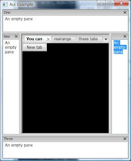 tomohikoのブログ: wxErlang wxAui Sample サンプル