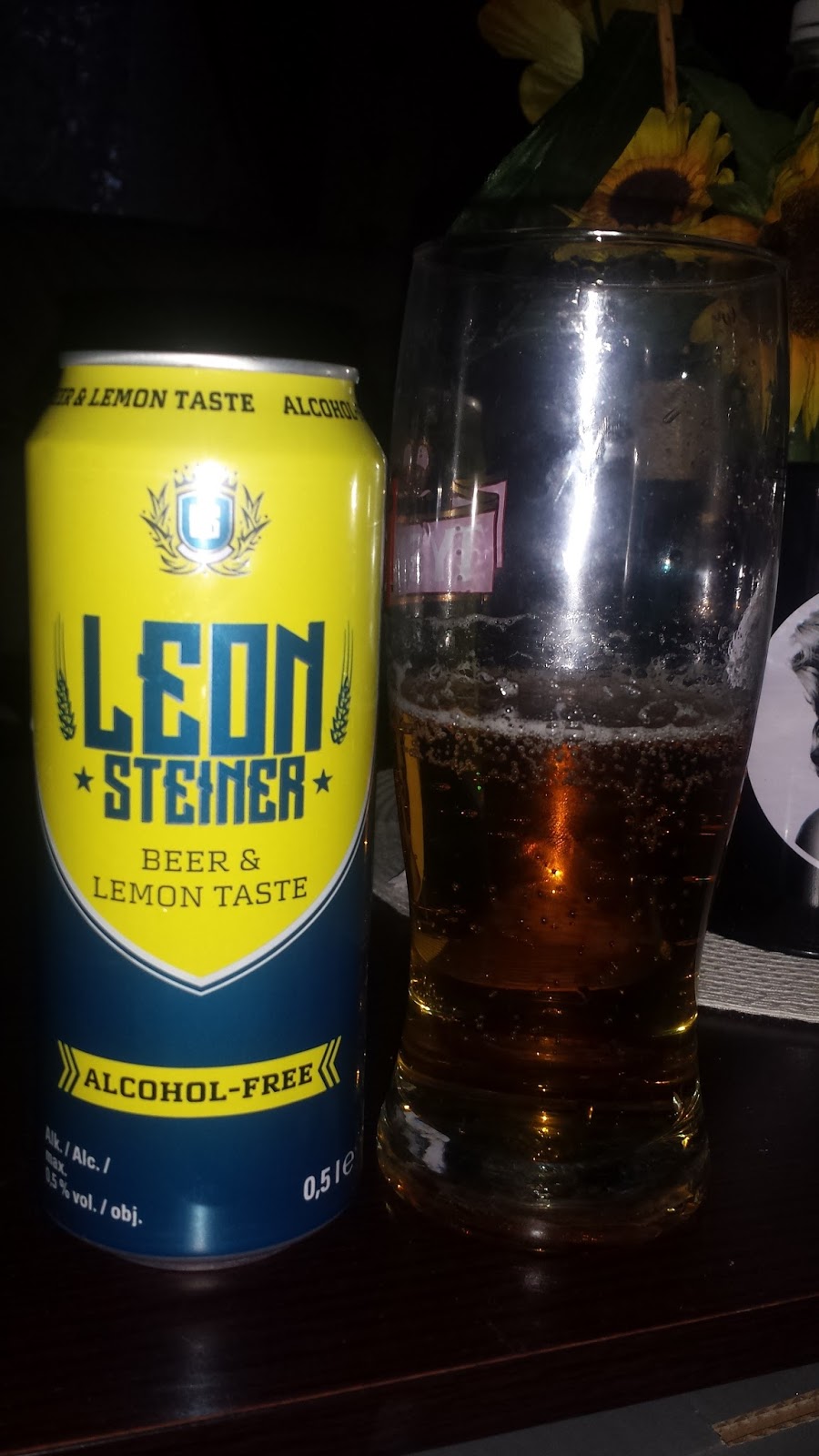 Kocham Piwo: 1619. [Van Pur] Leon Steiner Beer & Lemon Taste Alcohol-Free