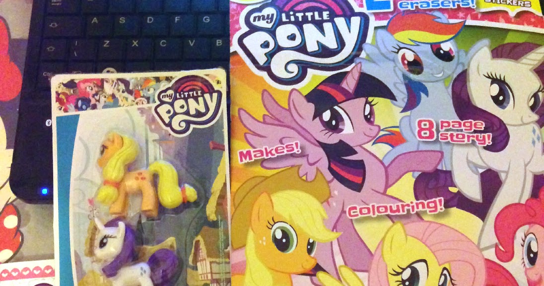 New UK MLP Magazine Comes With Erasers and New Look | MLP Merch