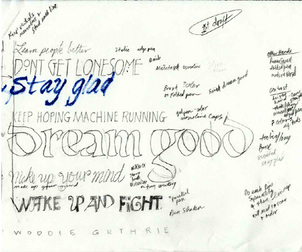 Dreamcicle Journeys: Final Winter Calligraphy Project