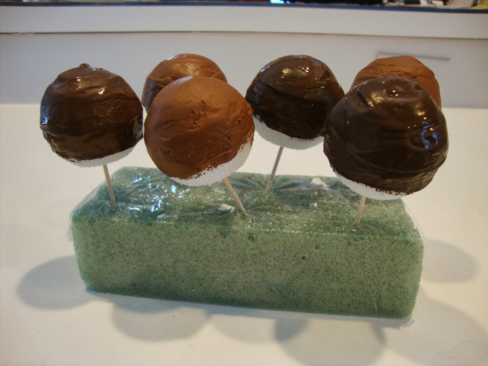 Shabby Tea Party: My Hand-dipped Chocolate Truffles Ornaments Photo ...