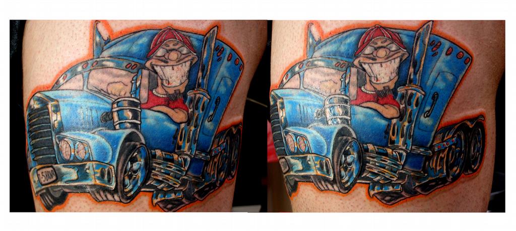 18 Wheel Beauties: The Hunt for Big Rig Tattoos!