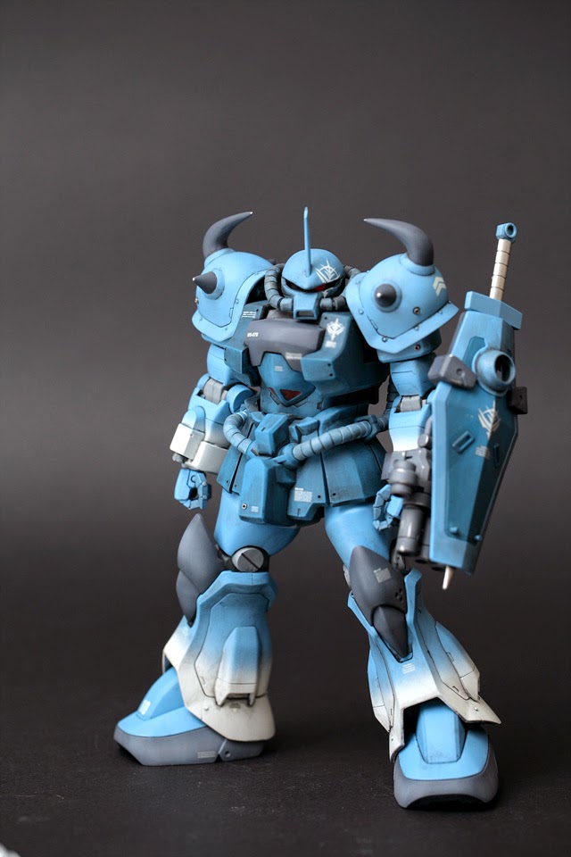 Custom Build: MG 1/100 Gouf Custom "Detailed"