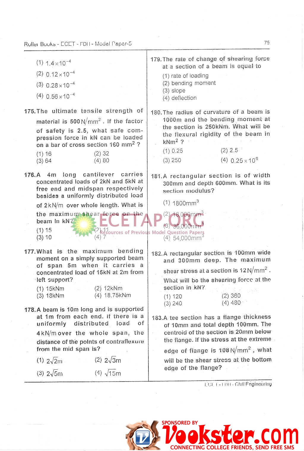 ECETAP - 2016, Previous, Model Papers, Question Papers EEE,ECE,SCE ...