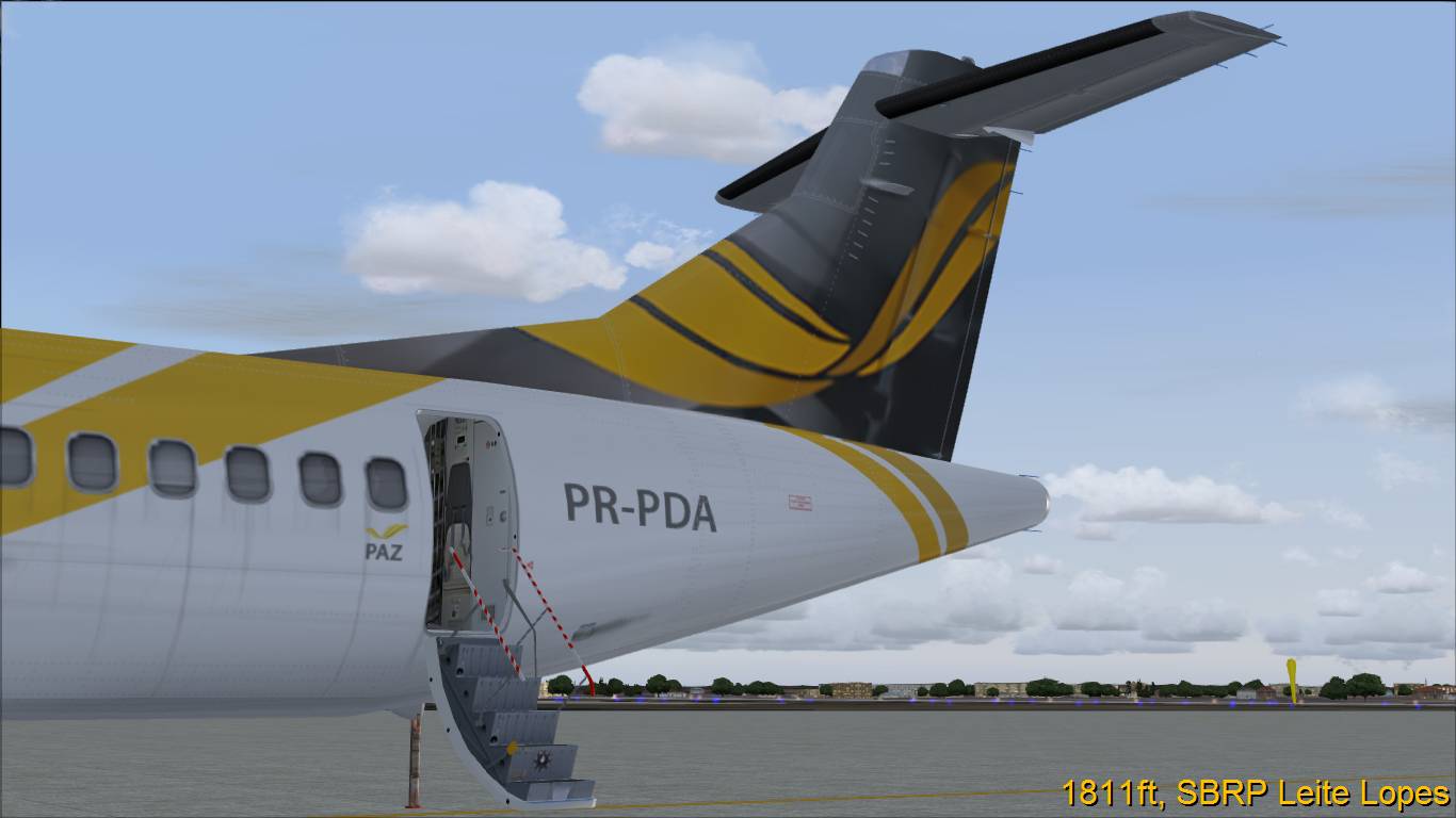 Texturas Brasileiras: Passaredo Linhas Aéreas PR-PDA ATR 72-600