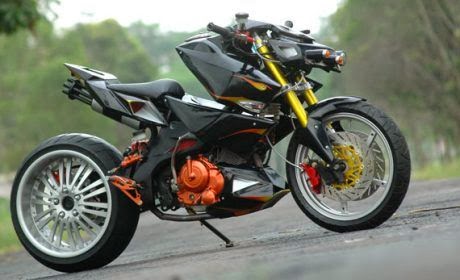 6 Gaya Oke Modifikasi Motor FU - Variasi Motor Mobil Terbaru