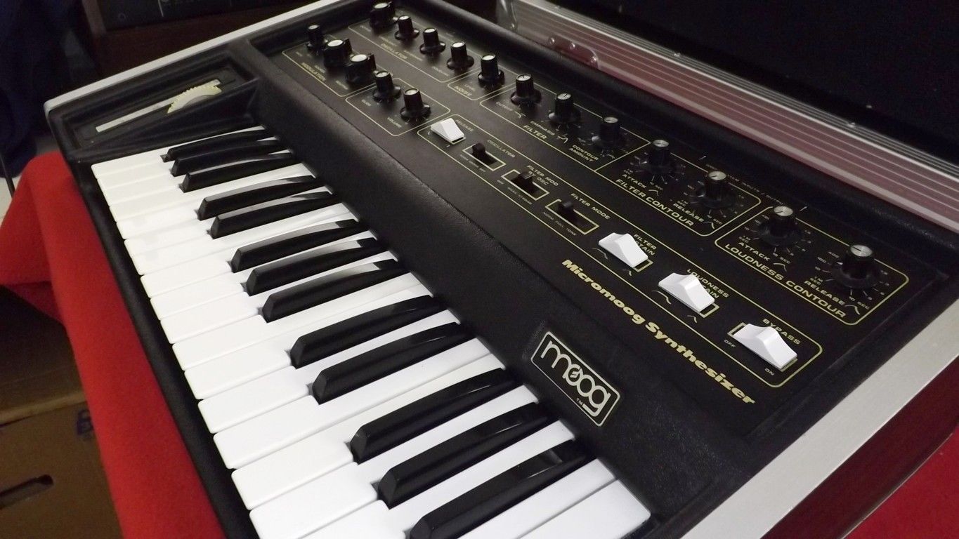 MATRIXSYNTH: MOOG MICROMOOG vintage analog synthesizer