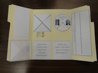 A Crafty Teacher: George Washington Lapbook