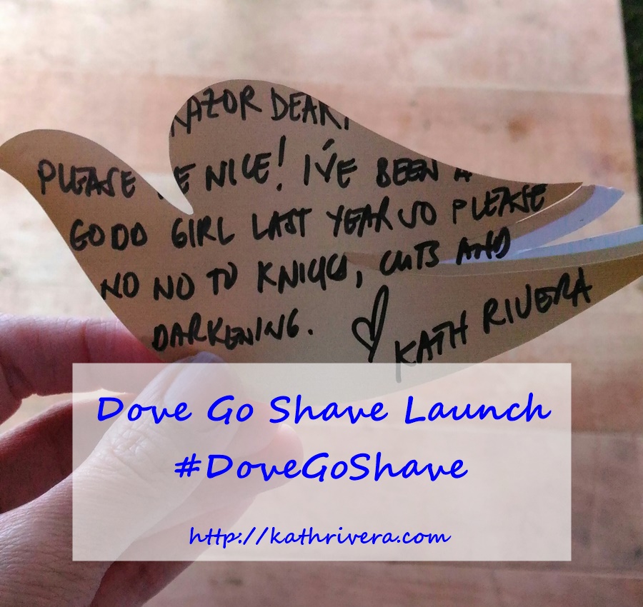 Dove Go Shave Launch #DoveGoShave | Dear Kitty Kittie Kath- Top ...