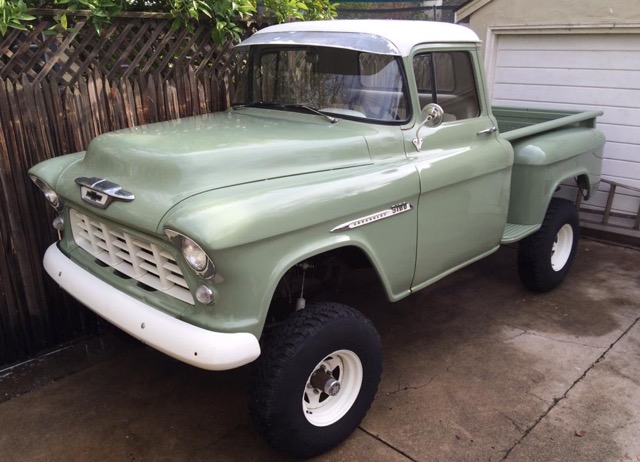 autoliterate: 1955 Chevrolet 3100 stepside