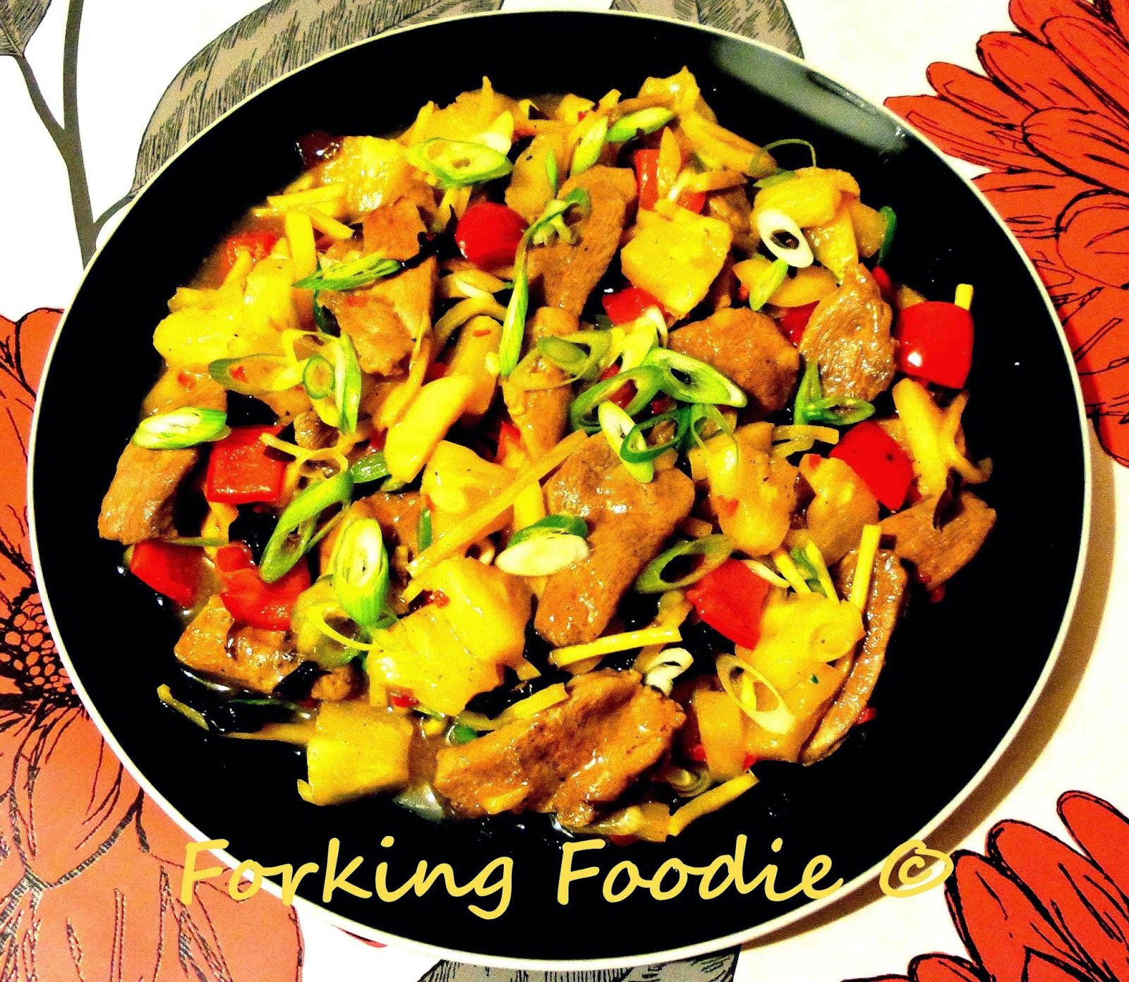 Forking Foodie: Spicy Sichuan Duck with Pineapple and Ginger