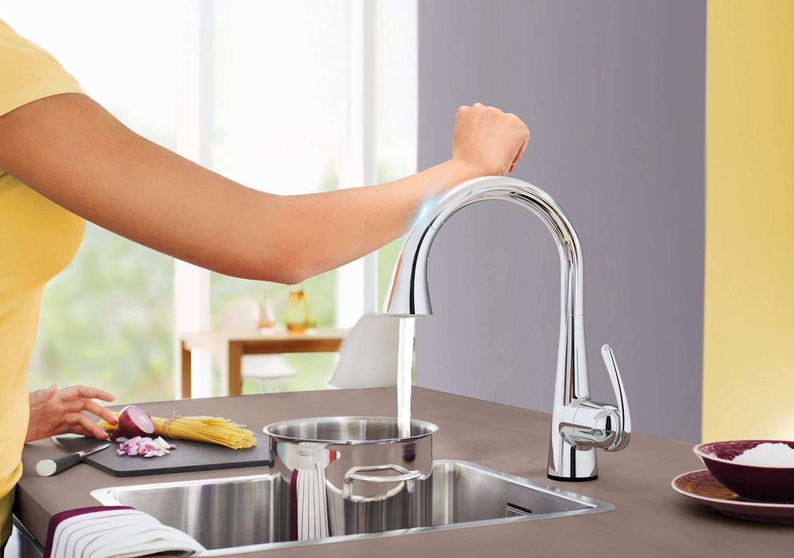 Company News in Egypt: New Zedra mixer from GROHE makes kitchen chores ...