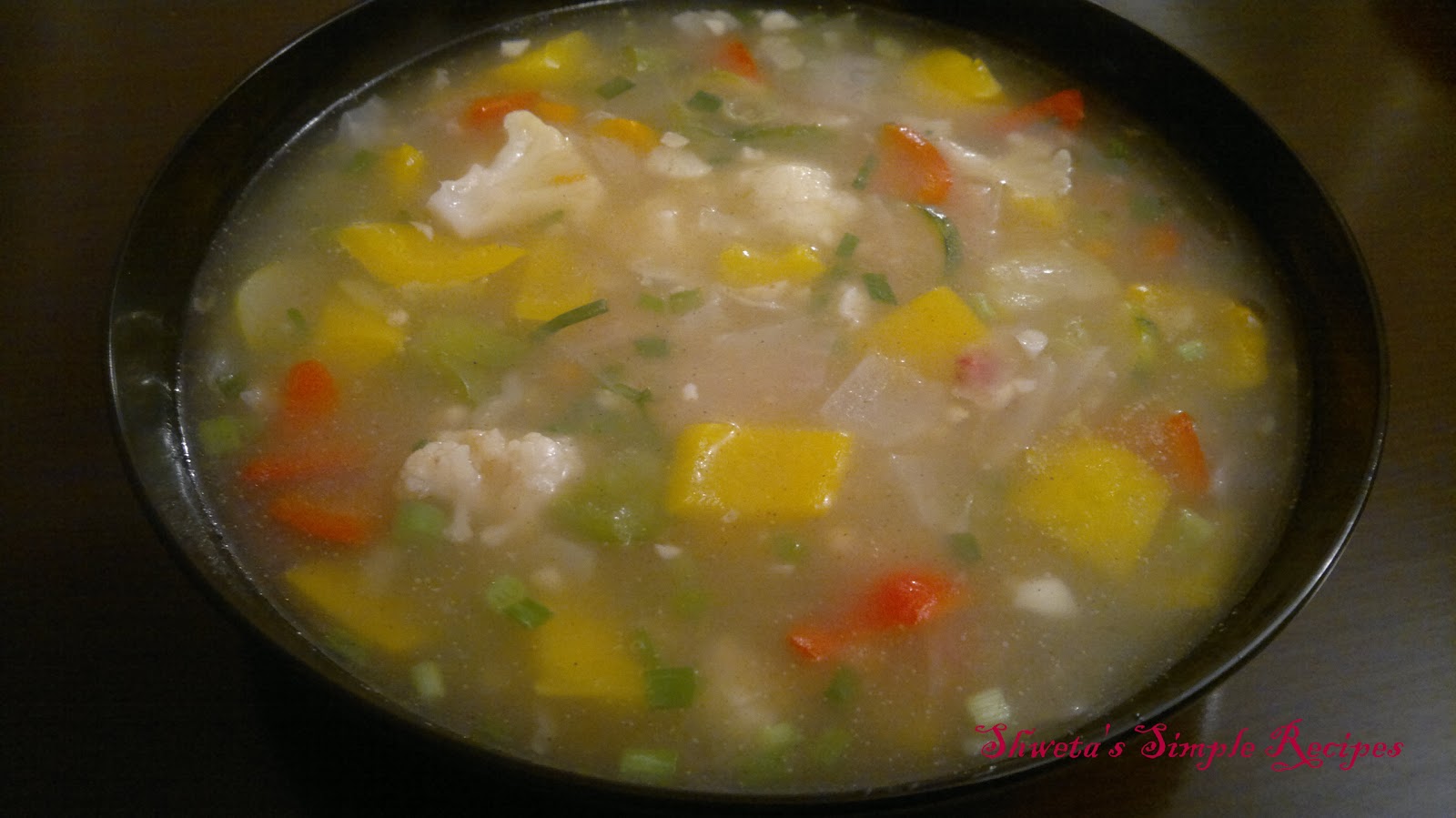 Shweta’s Simple Recipes: Chinese Vegetable Chow Chow