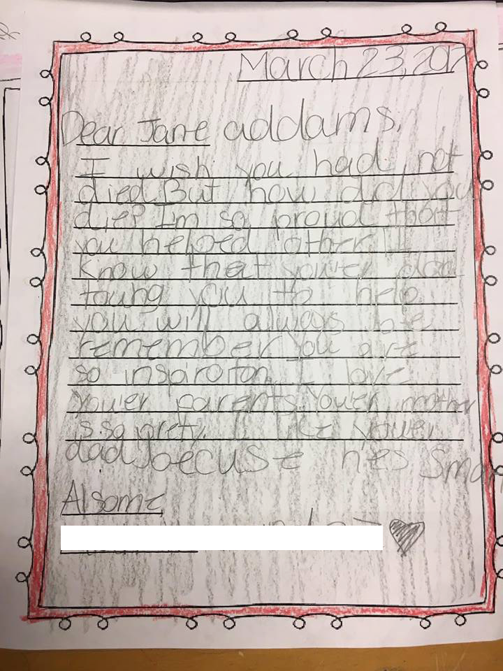 Ms.Brooks' Books: "Time Machine" Letters to the Past