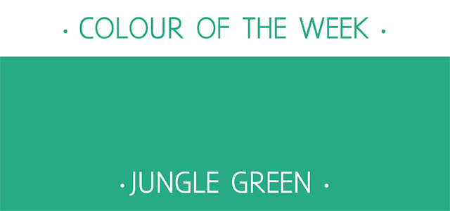 Rosie Simons Graphic and Surface Design: Colour of the week - Jungle Green