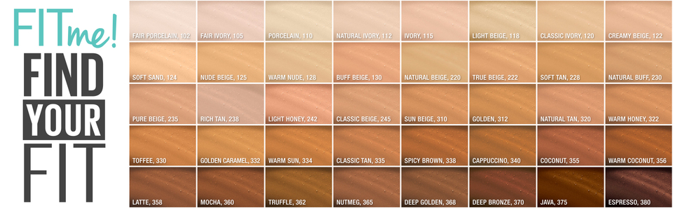 [REVIEW] Maybelline Fit Me Foundation 228 Soft Tan Vs 230 Natural Buff ...