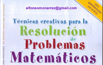 LIBROS: TECNICAS CREATIVAS PARA LA RESOLUCIÓN DE PROBLEMAS MATEMÁTICOS ...