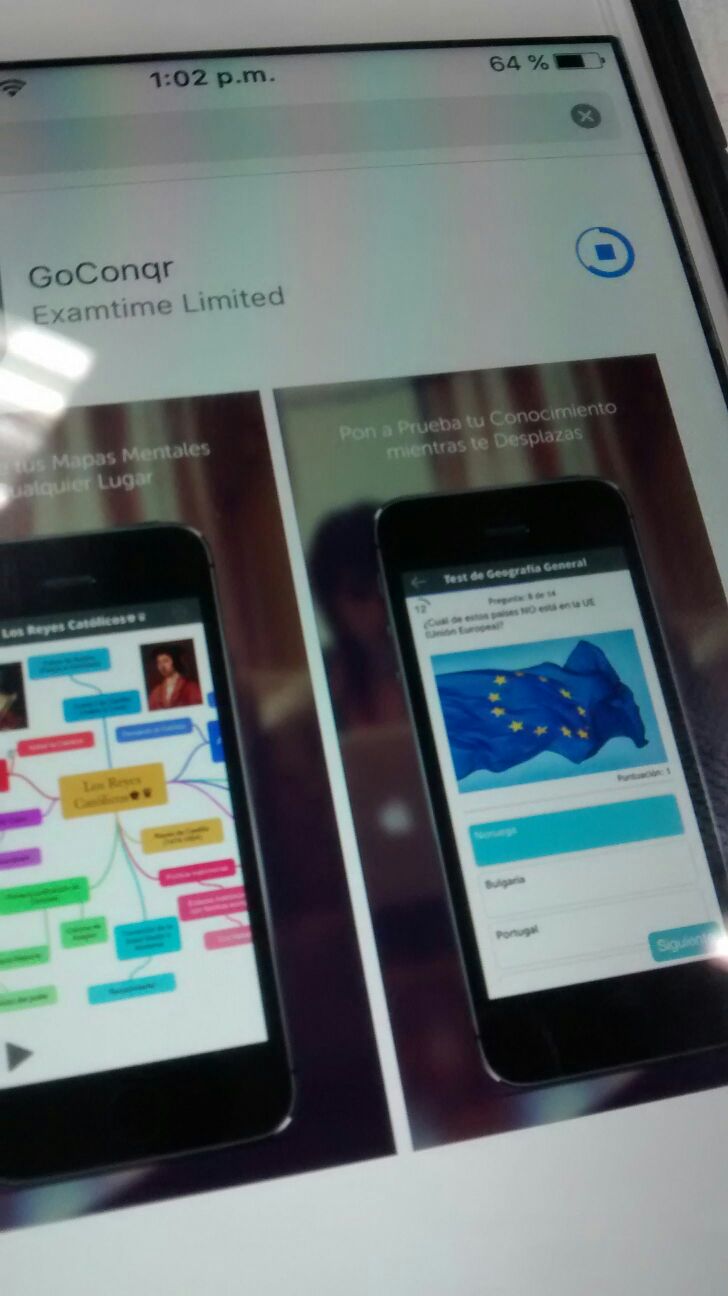 GoConqr App : GoConqr App - Objetivos, características, competencias, etc