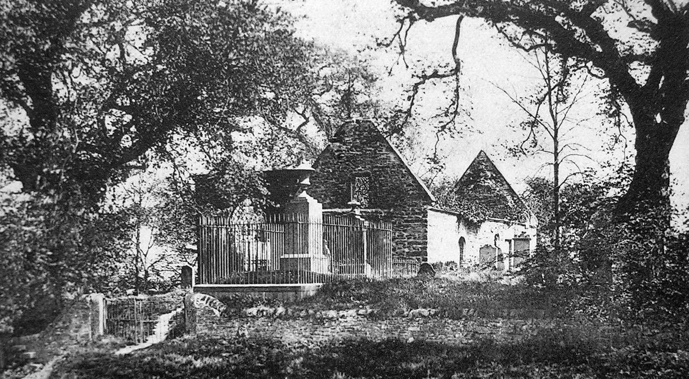 Tour Scotland: Old Photograph St Peter's Old Parish Church Invergowrie ...