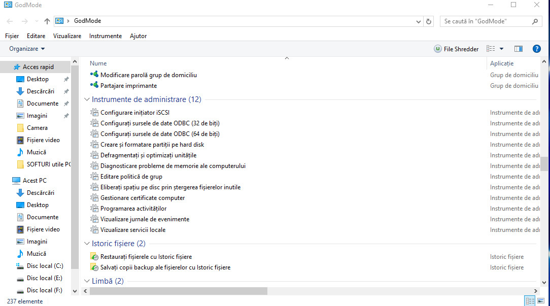 Doza de IT si Tehnologie: Setari ascunse in Windows 10 (GoodMode), "Cum ...