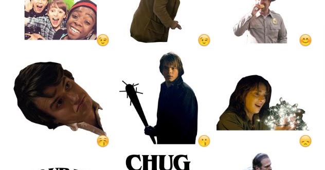 Telegram Stickers: Stranger Things