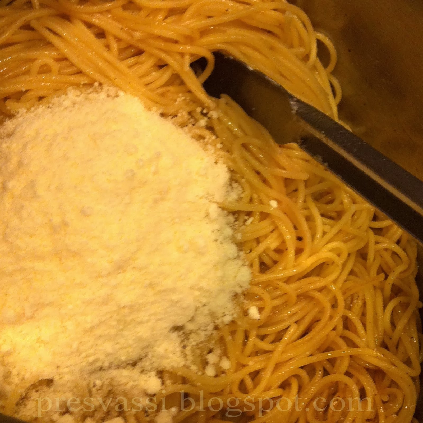 In Service and Love by Presvassi: Pasta in Burnt Butter