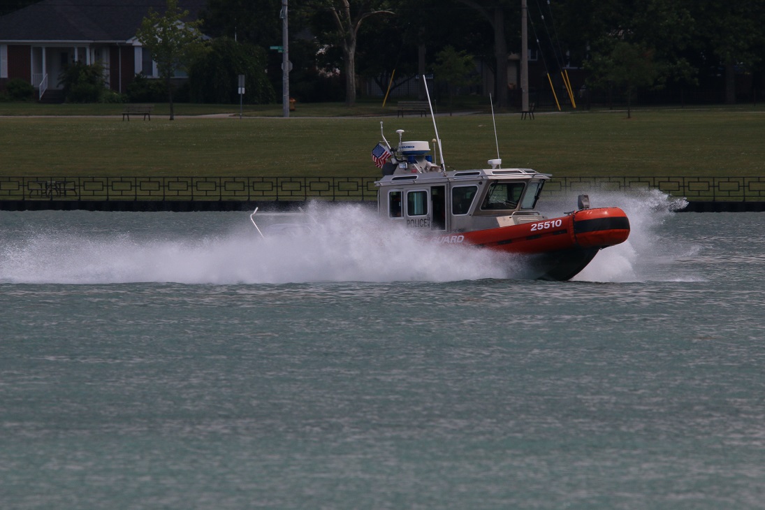 Michigan Exposures: A US Coast Guard Defender Boat