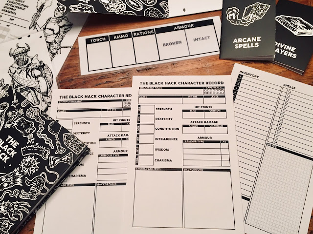 The Black Hack Character Sheet