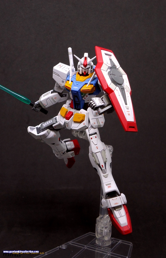 Custom Build: HG 1/144 GN-000 0 Gundam [Roll Out Colors / ACD Colors]
